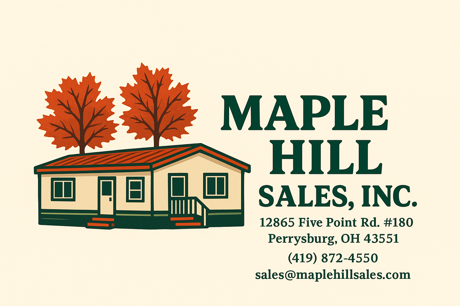 Maple Hill Sales, Inc. – Manufactured Housing Retailer in Northwest Ohio